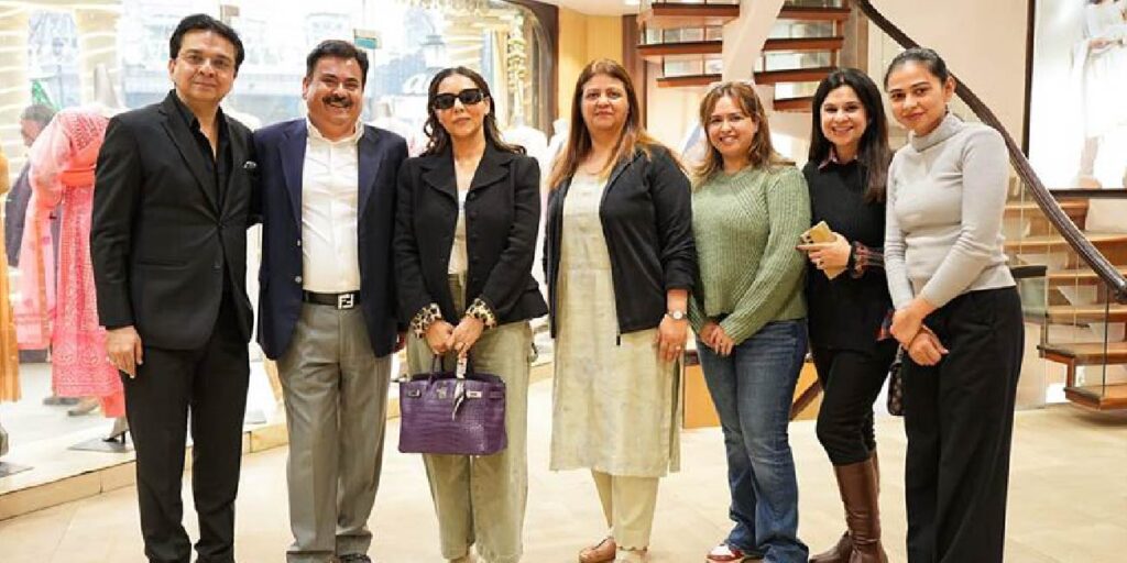 When Bollywood Royalty Meets Lucknowi Craft: Gauri Khan at Ada Chikan